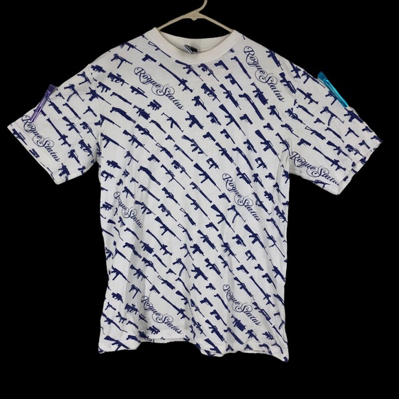 Royal Status | Shirts | Vtg Royal Status Pew Pew Tee Weapon Graphic ...